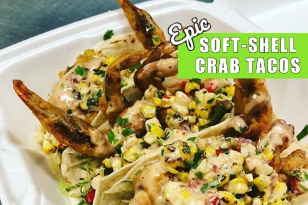 Make at Home: Epic OBX Soft-Shell Crab Tacos - SAGA Realty & Construction